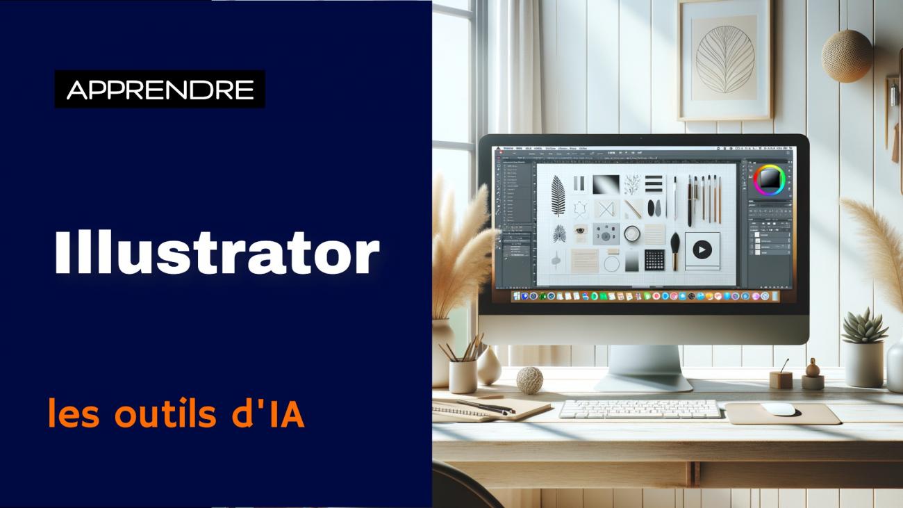 Apprendre Illustrator - les outils IA